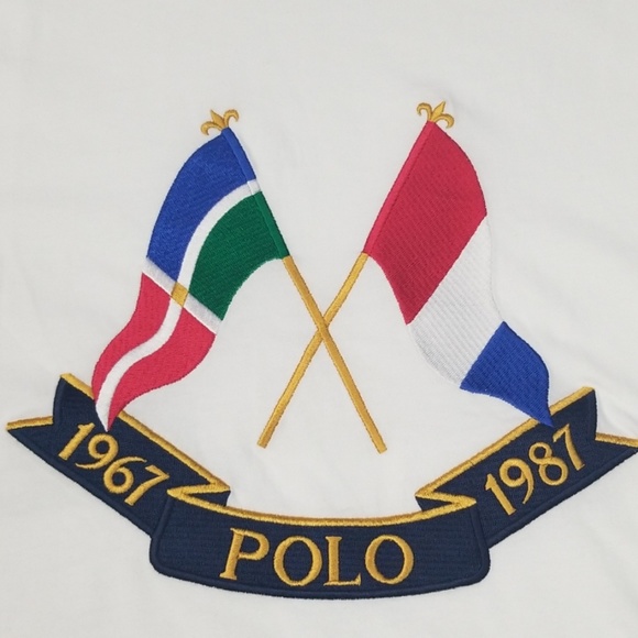 Polo Ralph Lauren | Shirts | Polo Ralph Lauren Cross Flags Tee | Poshmark